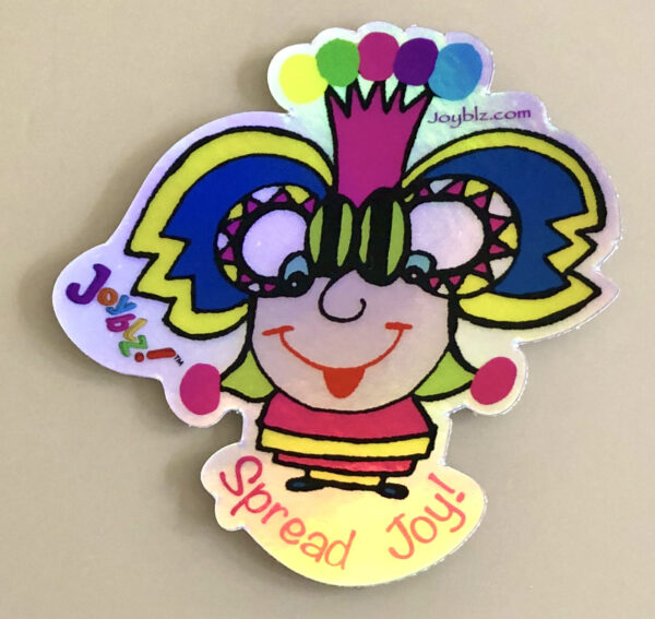 Sprinklz Holographic Die Cut Sticker | Joyblz! Stickers to Uplift YOU